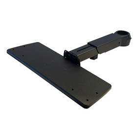 POS Keyboard Tray Arm Telescoping Length Rotating Clamp - SwivelStands.com