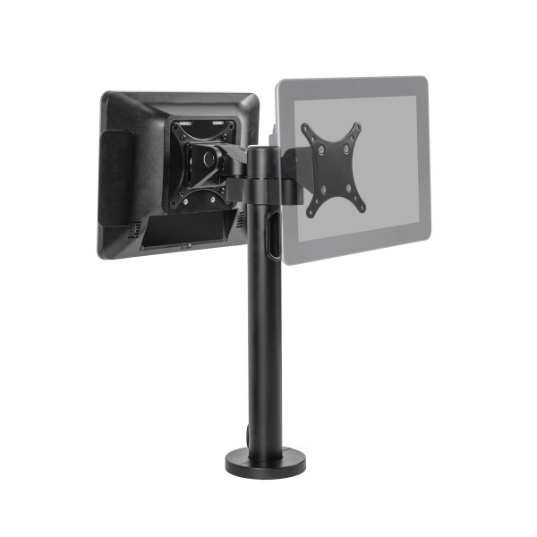 12" Pole, Back to Back Monitor Mounts by HAT