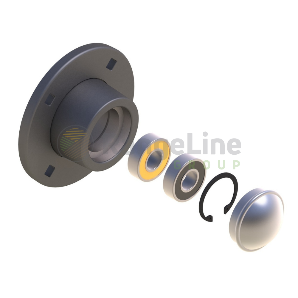 Closing Wheel Hub for Martin, Single Row Bearings - RangeLine Group