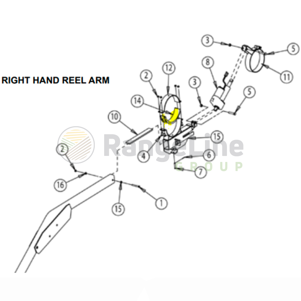 Plastic Guide, for Air Tube Saddle, 23900 - RangeLine Group