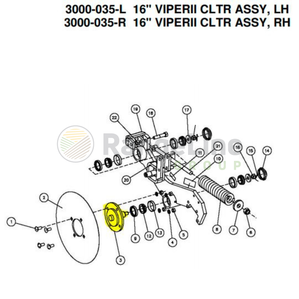 Spindle Plate - RangeLine Group