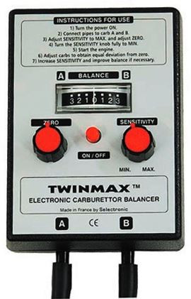 Twinmax Carburetor Balancer Tool With Case - Capital Cycle
