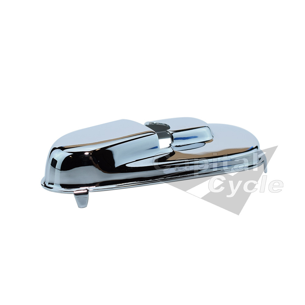 Ignition Switch Cover - Chrome - Capital Cycle