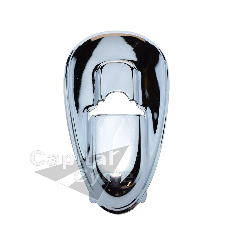 Ignition Switch Cover - Chrome - Capital Cycle