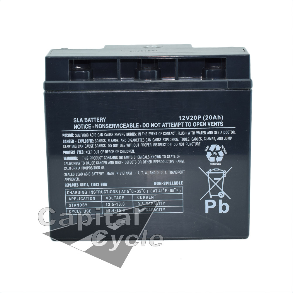 Battery - 20Ah Gel - Capital Cycle