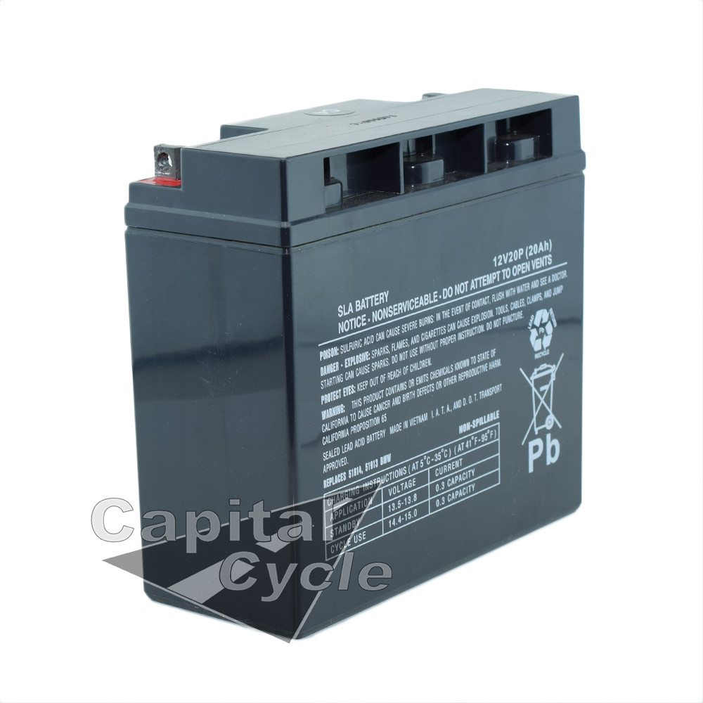 Battery - 20Ah Gel - Capital Cycle
