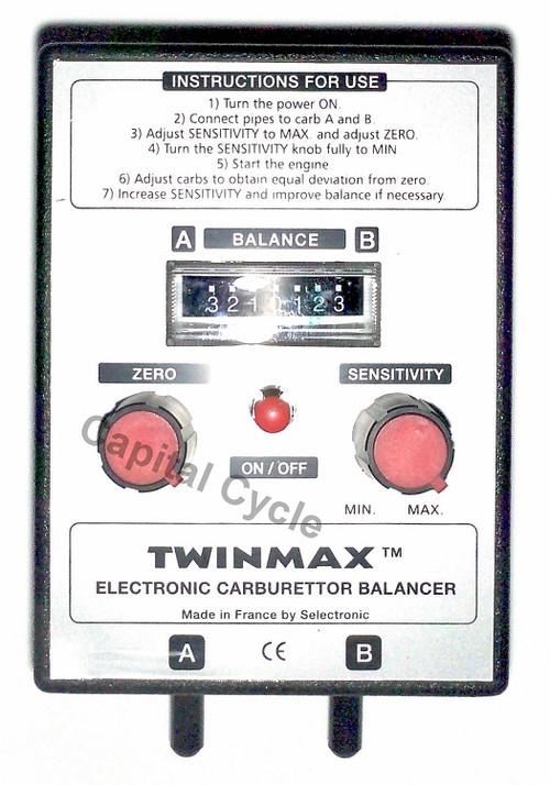 Twinmax Carburetor Balancer Tool - Capital Cycle