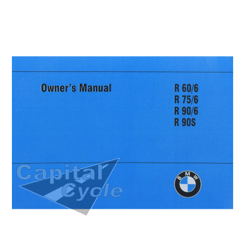 Owner's Manual - All /6 Models and the R90 S - Capital Cycle