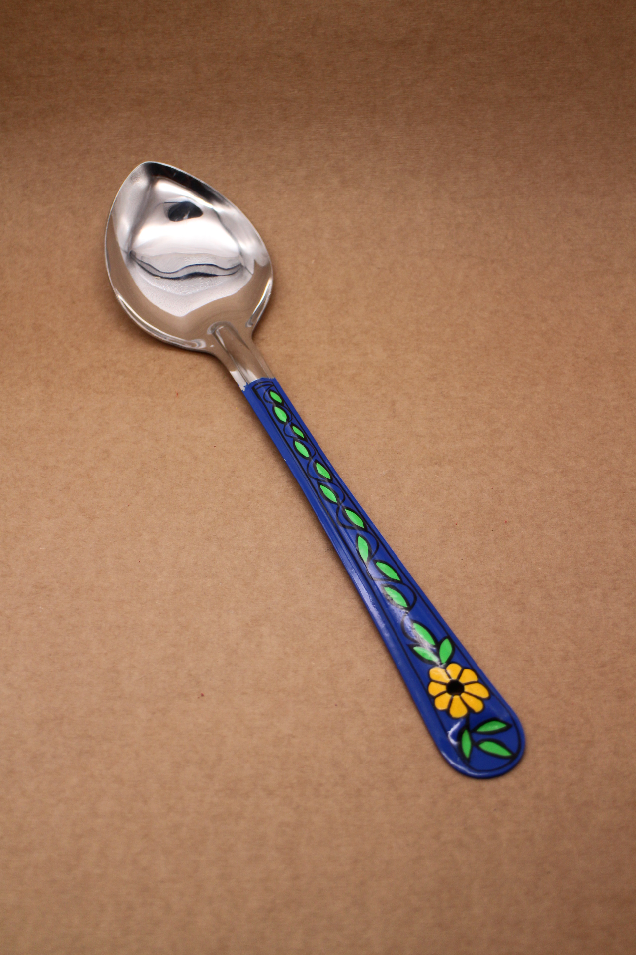 Hand Painted Serving Spoon - Large - SALE - Ark