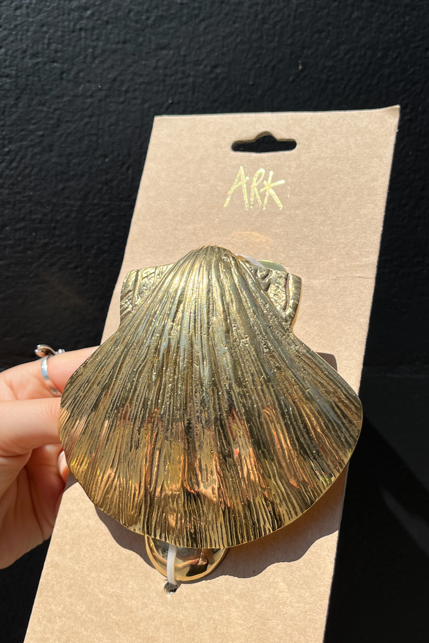 Golden Sea Shell Door Knocker - Ark