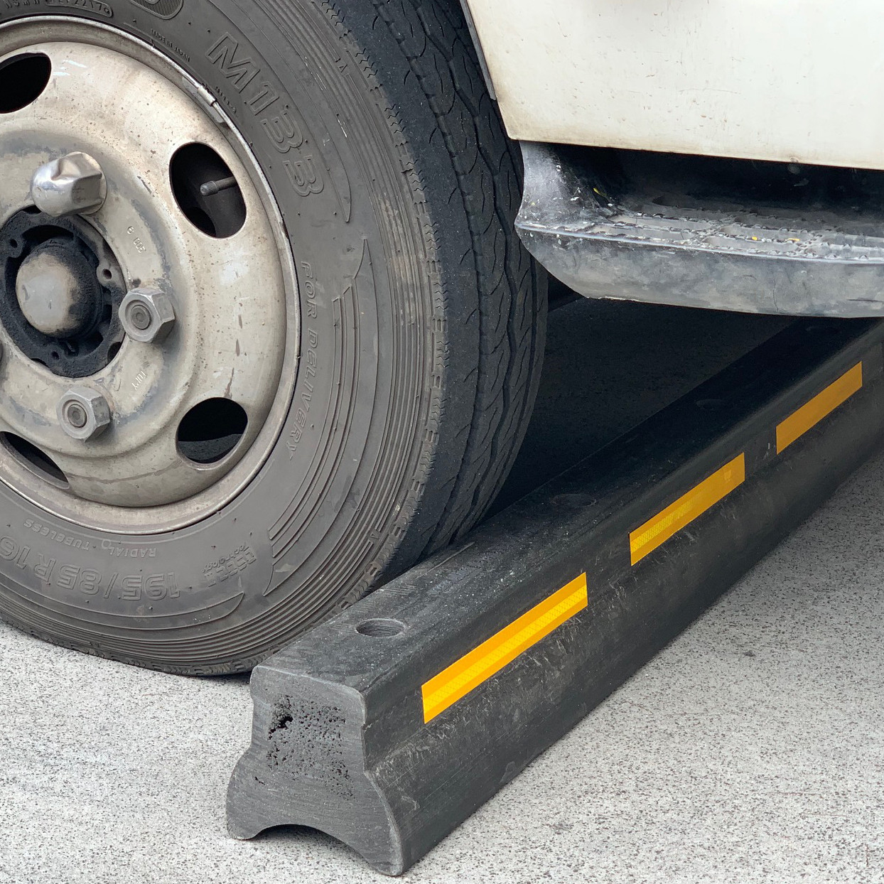 Truck Wheel Stops For Sale | Safety Xpress