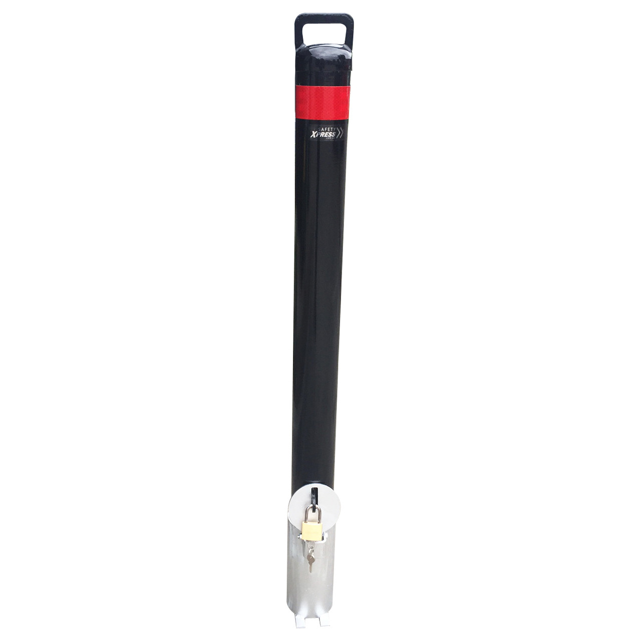 Bollards - Removable 90mm Key Lock - With Sleeve - Safety Xpress