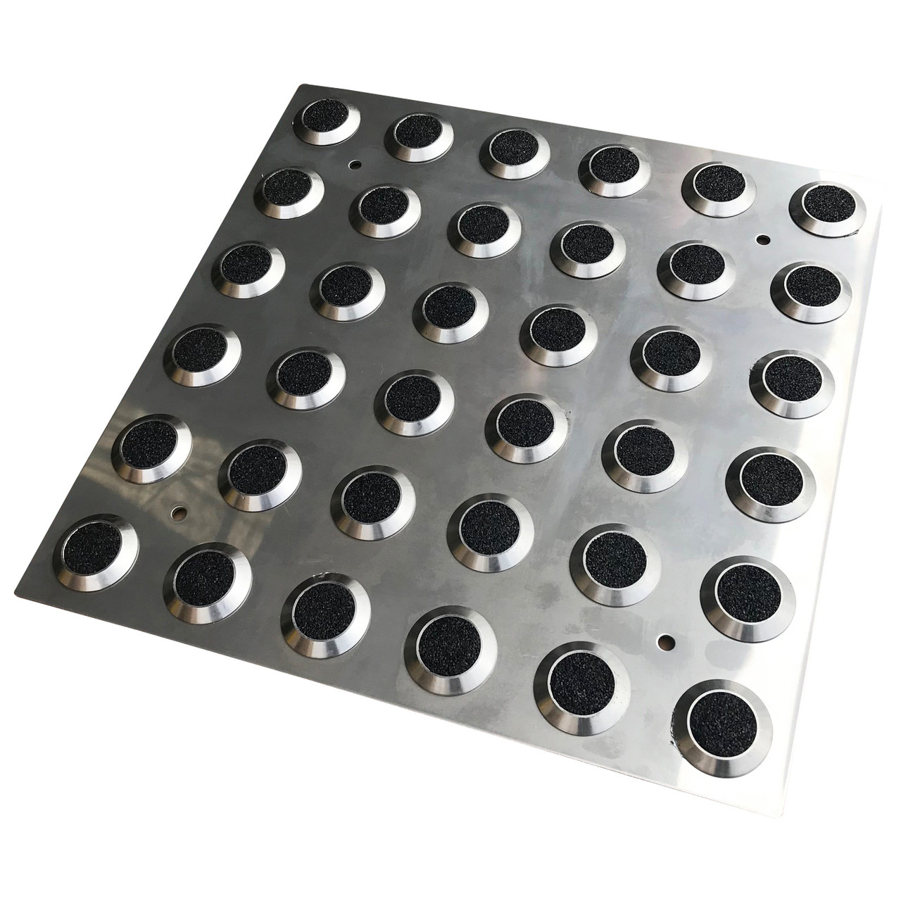 316 Stainless Steel Integrated Tactile Plate w/ Black Carborundum ...