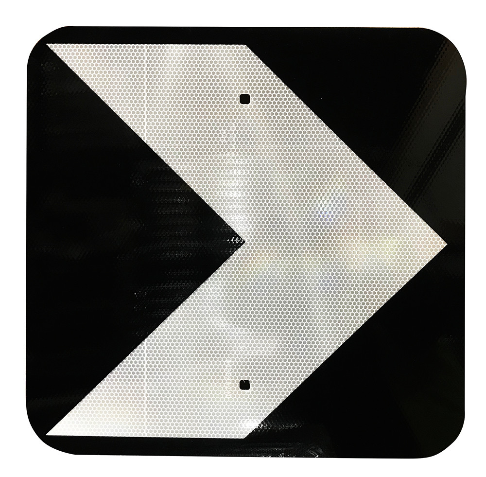 Unidirectional Hazard Marker Sign (450X450MM) - Class 1 Reflective ...