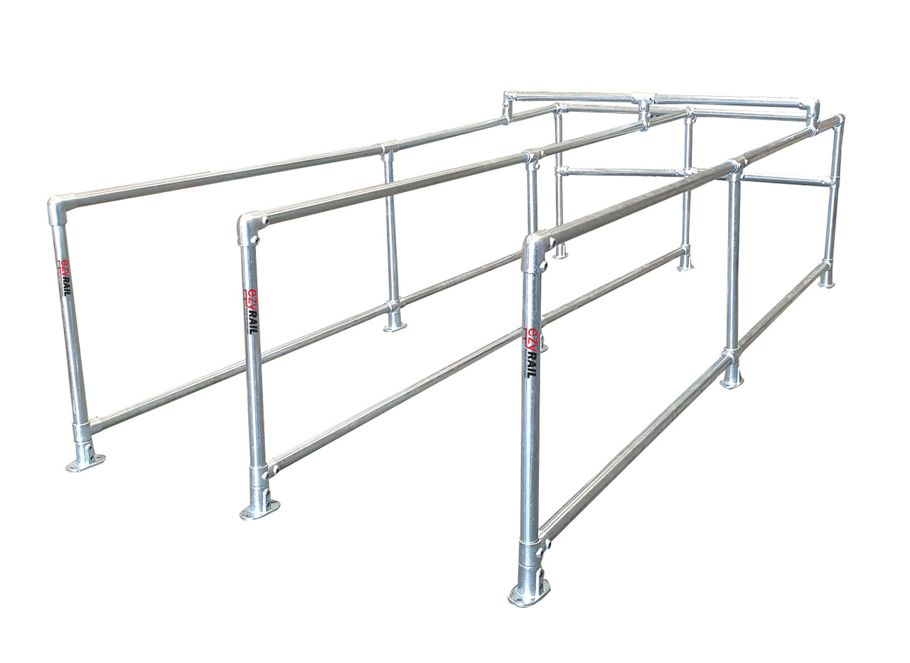Ezyrail Modular Trolley Bay Kit - Double Bay | Safety Xpress
