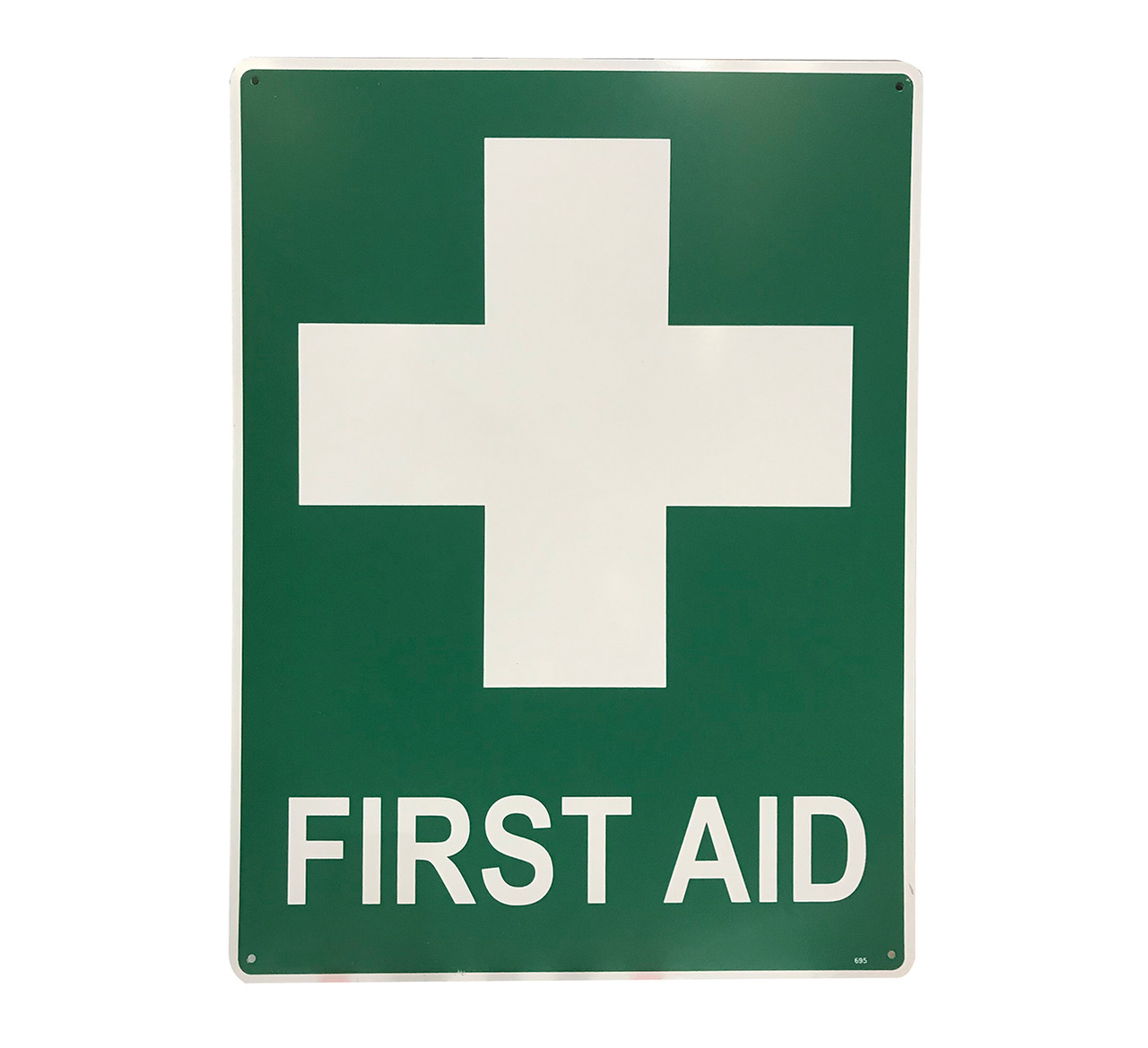 First Aid Sign - Metal - Safety Xpress