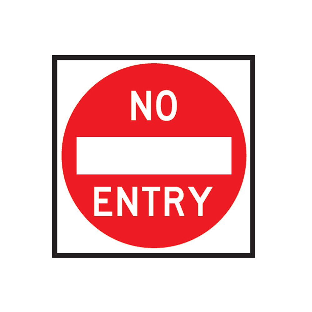No Entry Sign