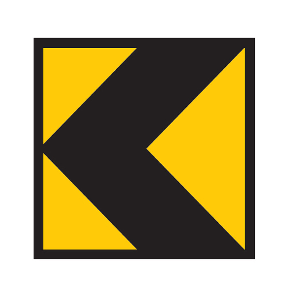 Temporary Hazard - Symbol (600mmx600mm) - Corflute - Safety Xpress