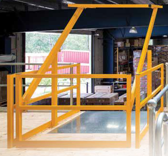 Mezzanine Pallet Loading Gate - Standard Height - 1925W x 2300 H To ...