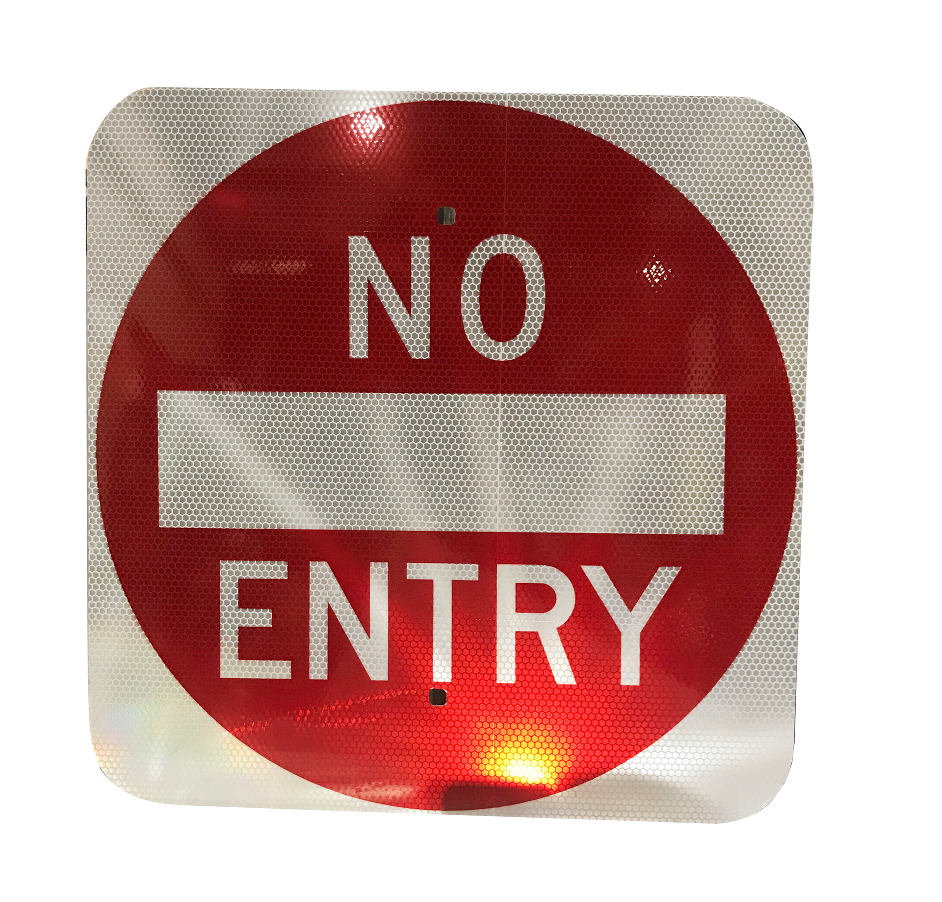 NO ENTRY Sign - Aluminium Class 1 Reflective - 450mm x 600mm - Safety ...