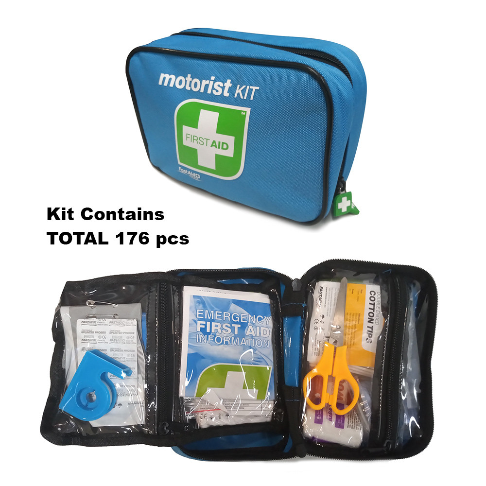 R1 - Motorist First Aid Kit - Soft Pack - Safety Xpress