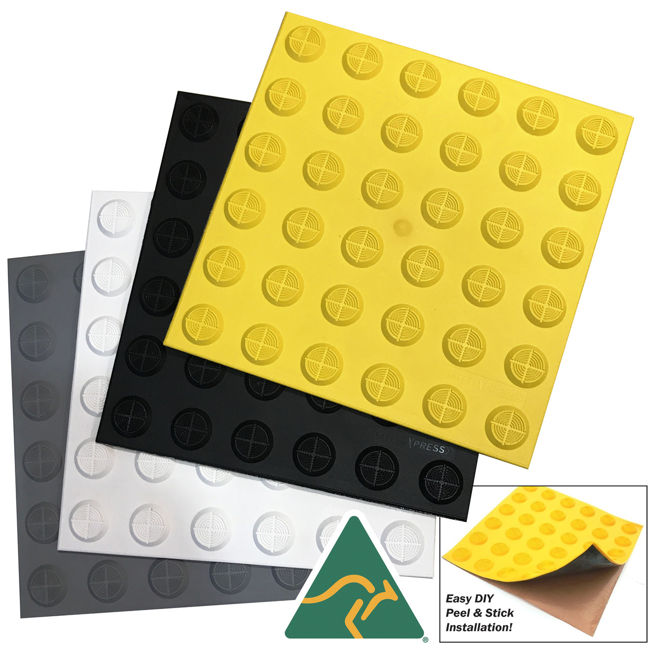 Peel and Stick Hazard Tactiles For Sale | Safety Xpress