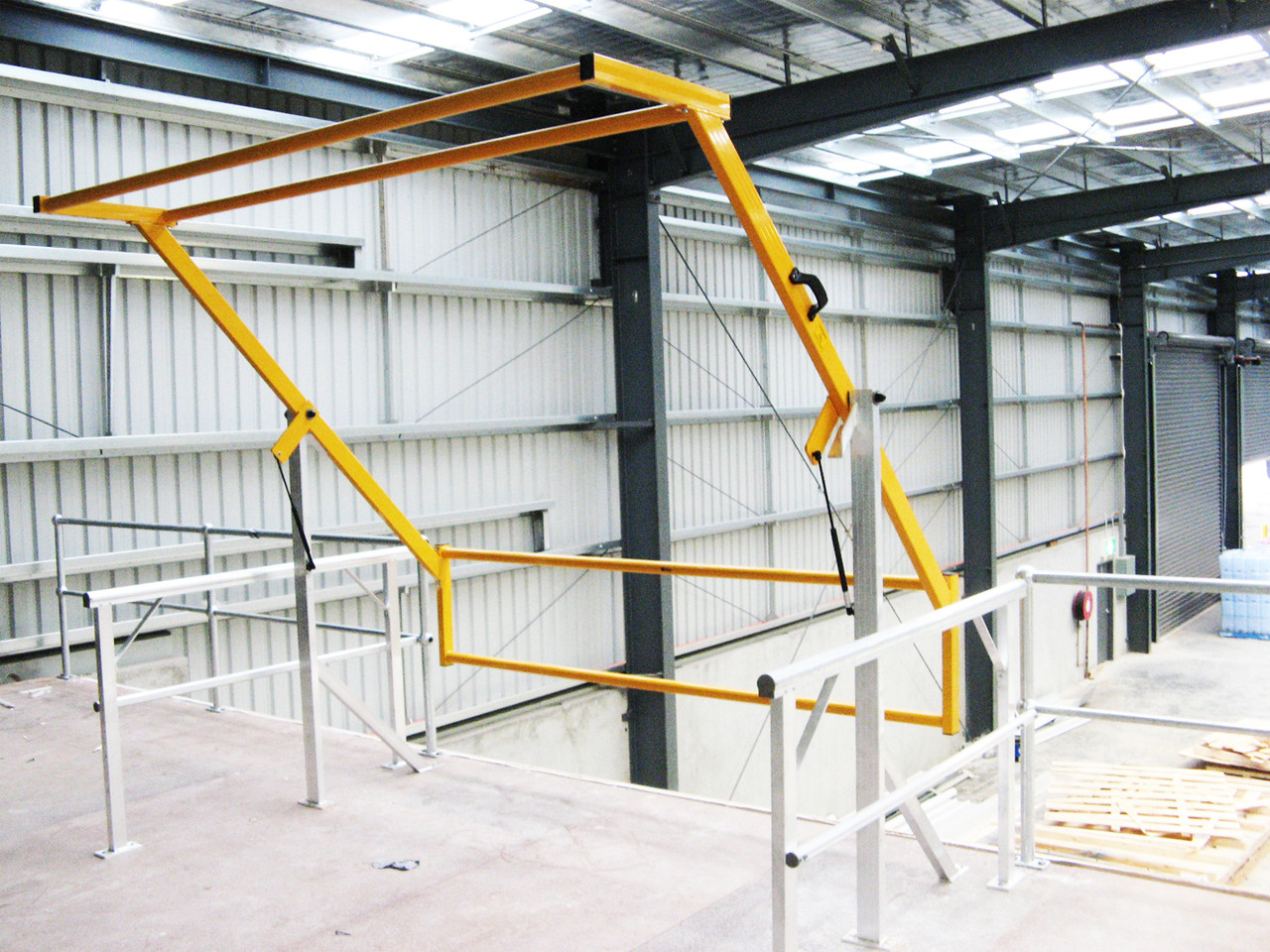 Mezzanine Pallet Loading Gate - Low Profile - 1925W x 1900H To Suit ...