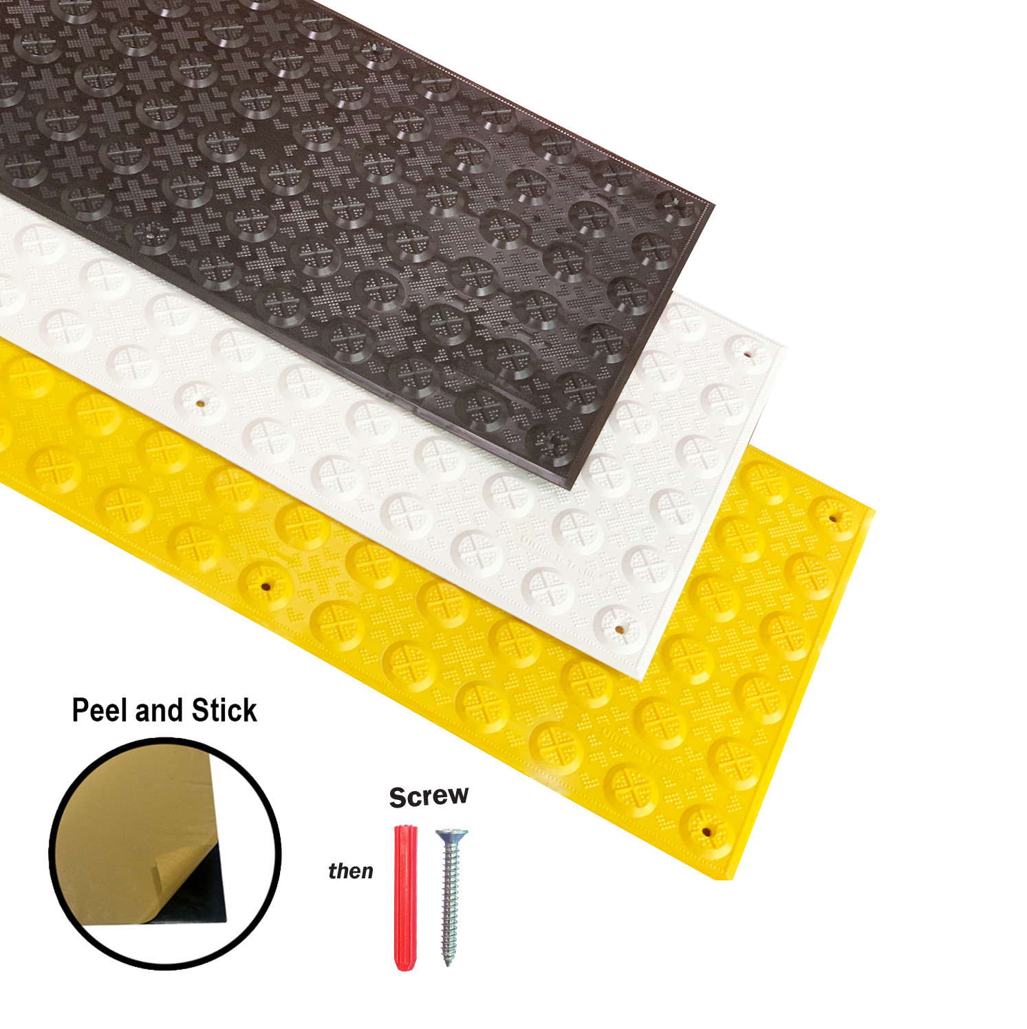 Peel and Stick Tactiles For Sale | Safety Xpress