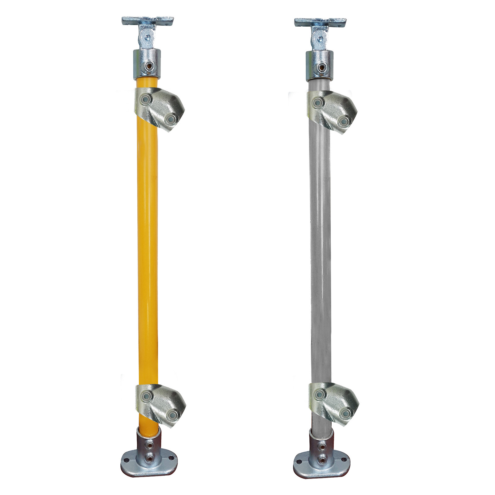 End Stanchion with Straight Angle Base Plate - Fall - 30 - 60Â ...