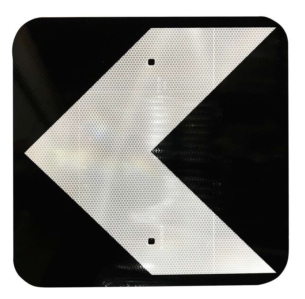Unidirectional Hazard Marker Sign (450X450MM) - Class 1 Reflective ...