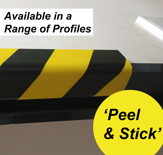 Foam Impact Protection Edge Strip - Self Adhesive Back- 90 degree angle ...