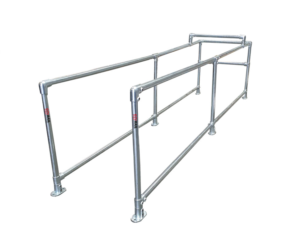 Ezyrail Modular Trolley Bay Kit - Single Bay | Safety Xpress