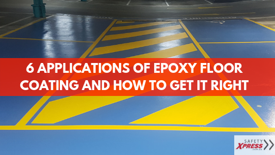 6 Applications of Epoxy Floor Coating and How to Get It Right - Safety ...
