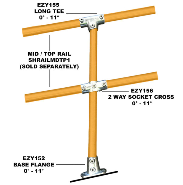 EzyRail- The Ultimate Modular Handrail System for Safety & Convenience ...