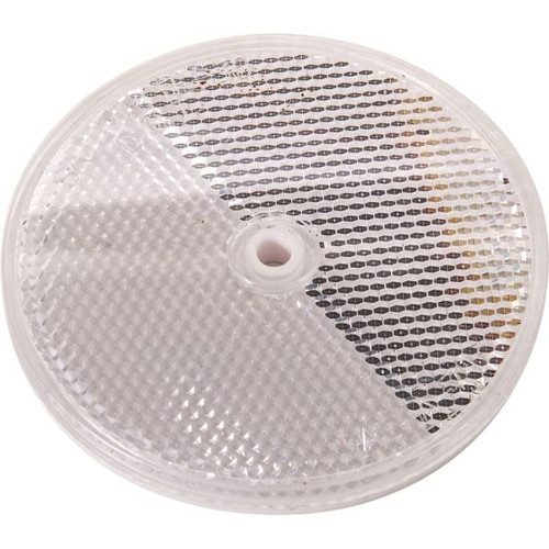 Bollard Reflectors - WHITE - For Square Bollards | Safety Xpress