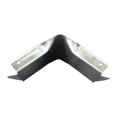 Guard Rail Internal Right Angle Bend - Galvanised | Safety Xpress