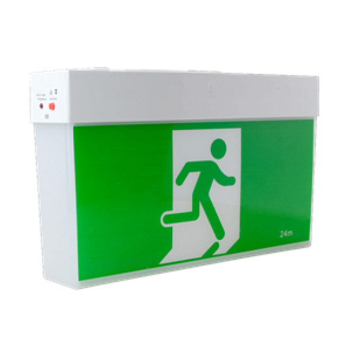 Ceiling / Wall Mount - Universal LED Exit Light - 350mm x 73mm x 208mm ...