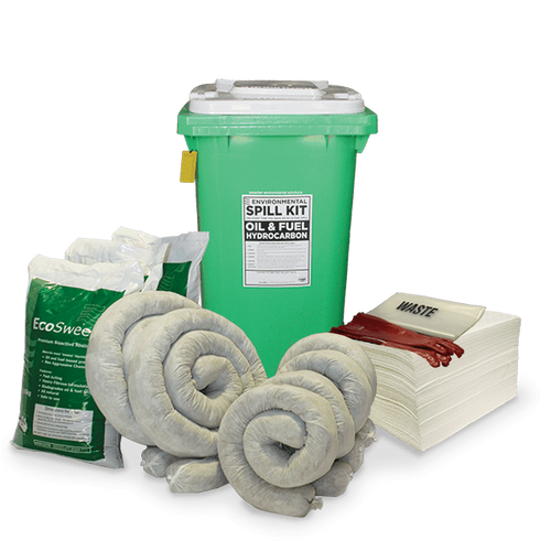 240L Fuel and Oil Spill Kit - Mobile Wheeled Container | Safety Xpress
