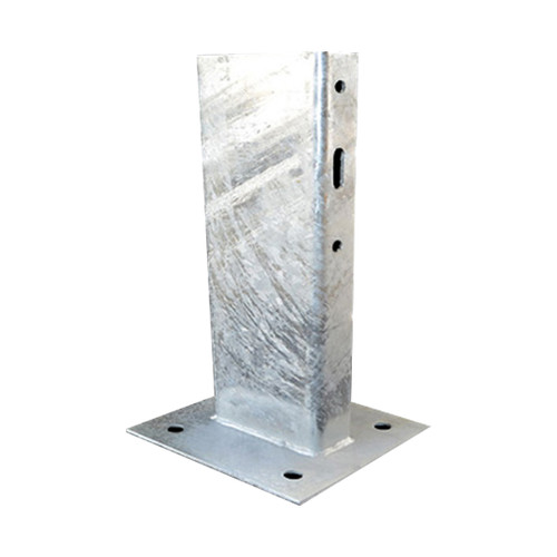 Guard Rail 700mm Post with Baseplate | Safety Xpress