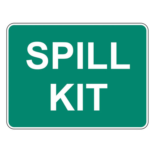 Spill Kit Sign - Metal | Safety Xpress