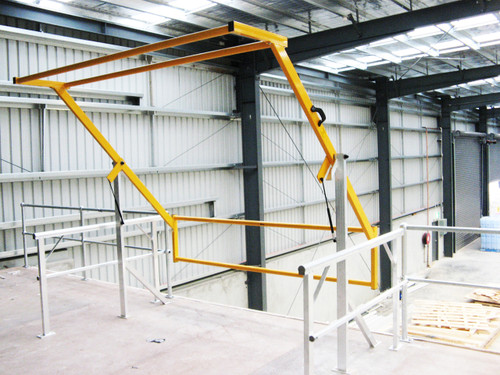 Mezzanine Pallet Loading Gate - Low Profile - 2400W x 1900 H To Suit ...