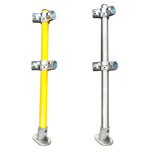 Ezyrail Variable Corner Stanchion - w/ Base Fixing Plate 0 - 11Â ...