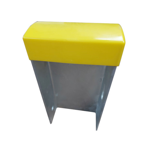 C Post End Cap - Safety Yellow | Safety Xpress