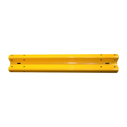 Guard Rail 3.5 Metre Length - Powder Coated Safety Yellow | Safety Xpress