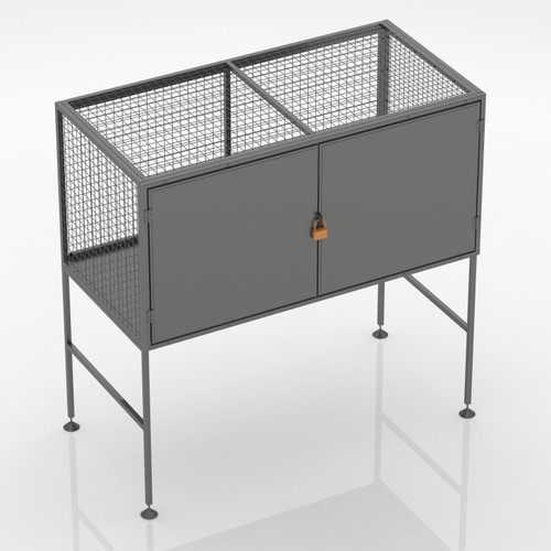 Over Bonnet Storage Locker - Half Mesh | Safety Xpress