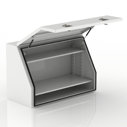 Steel Ute Tool Box with Full Door - Small | Safety Xpress