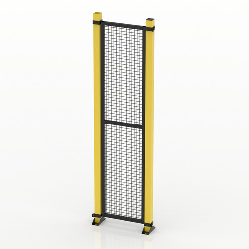 Machinery Guard Mesh Barrier System 500mm x 2000mm | Industrial Safety ...