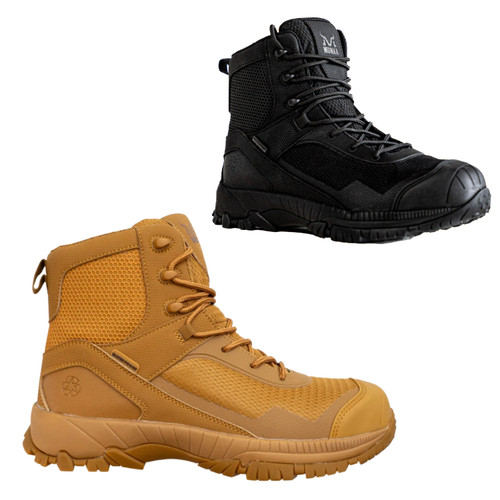 Munka Renew Waterproof Work Boots - Black or Wheat - Safety Xpress