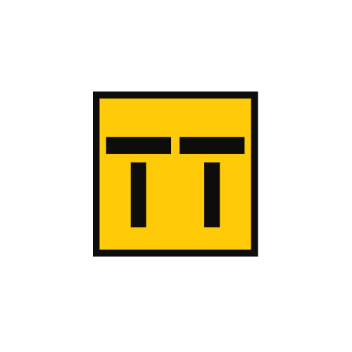 Two Lanes Closed Ahead Sign - (600mmx600mm) - Corflute | Safety Xpress