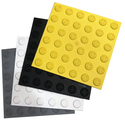 Tactile Indicator 'Peel & Stick' - TGSI Hazard Tile | Safety Xpress